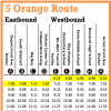 Orange-5 Route: